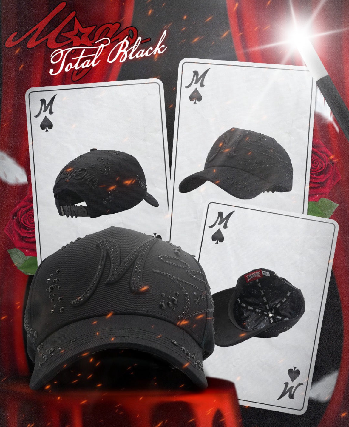 MAGO TOTAL BLACK – CÉSAR HATS