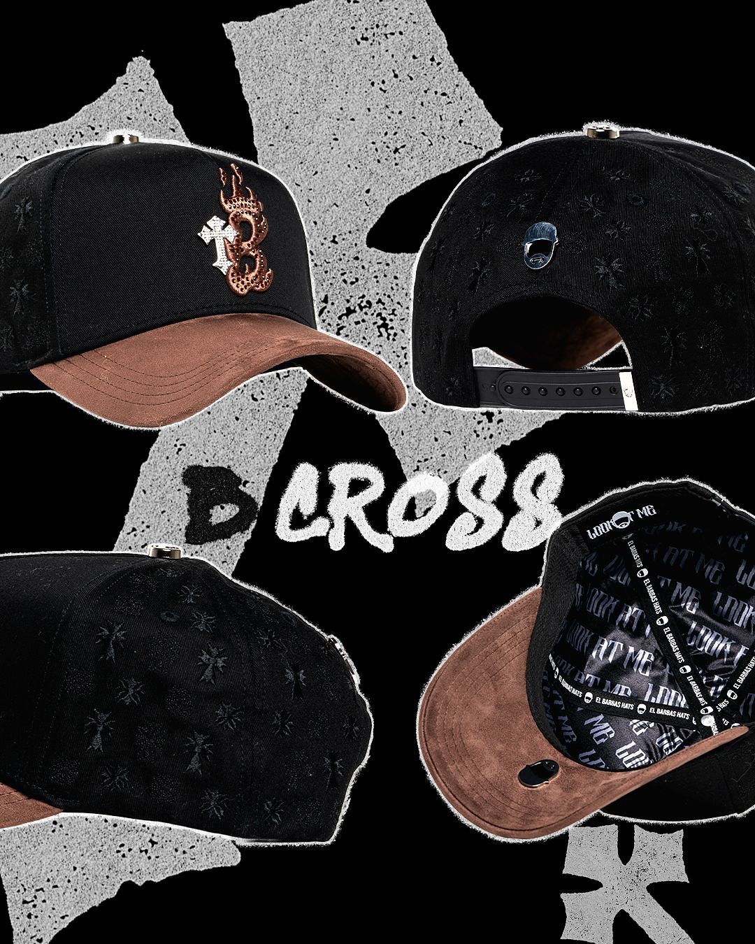 BARBAS “B CROSS” – CÉSAR HATS